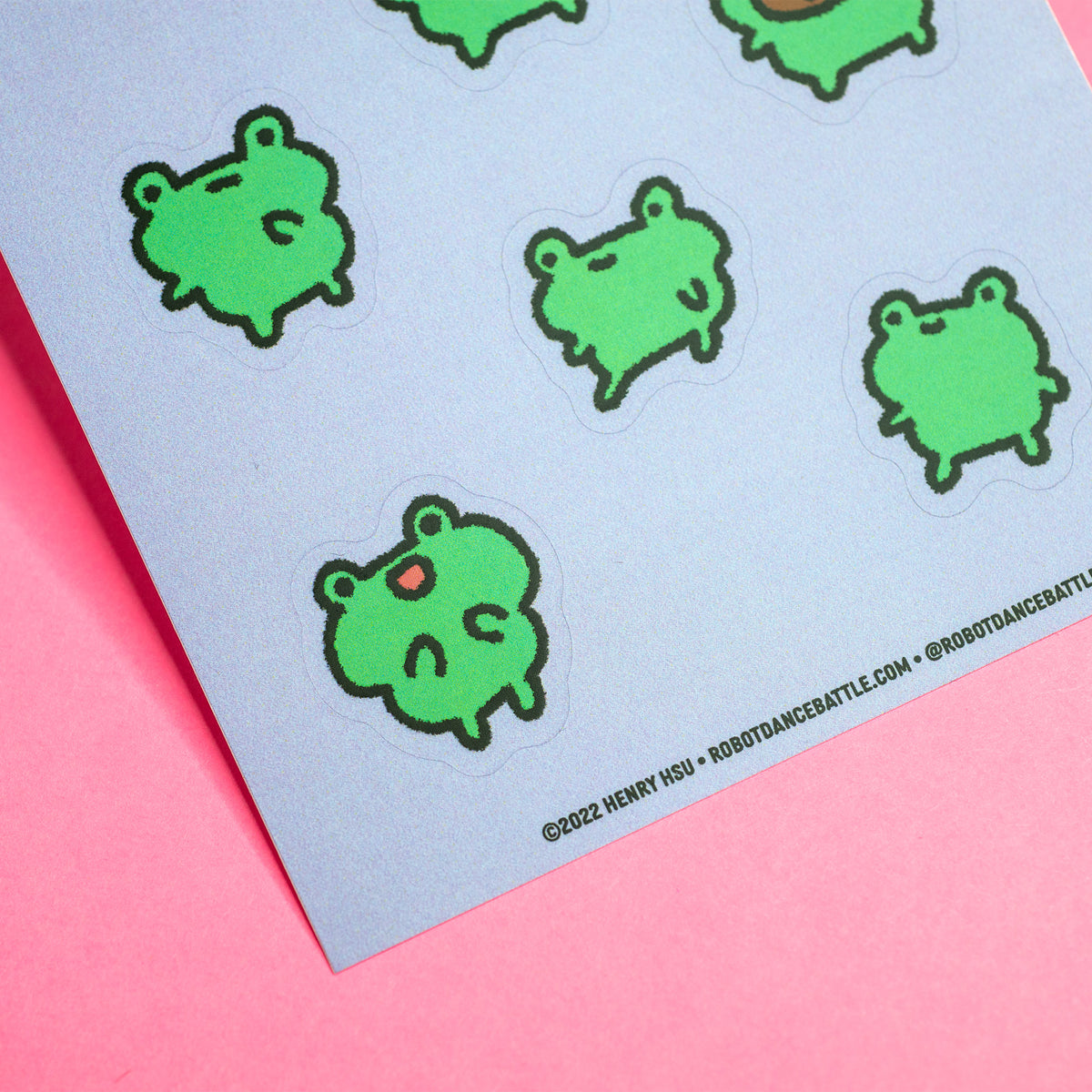 Spot The Imposter Sticker Sheet – Robot Dance Battle