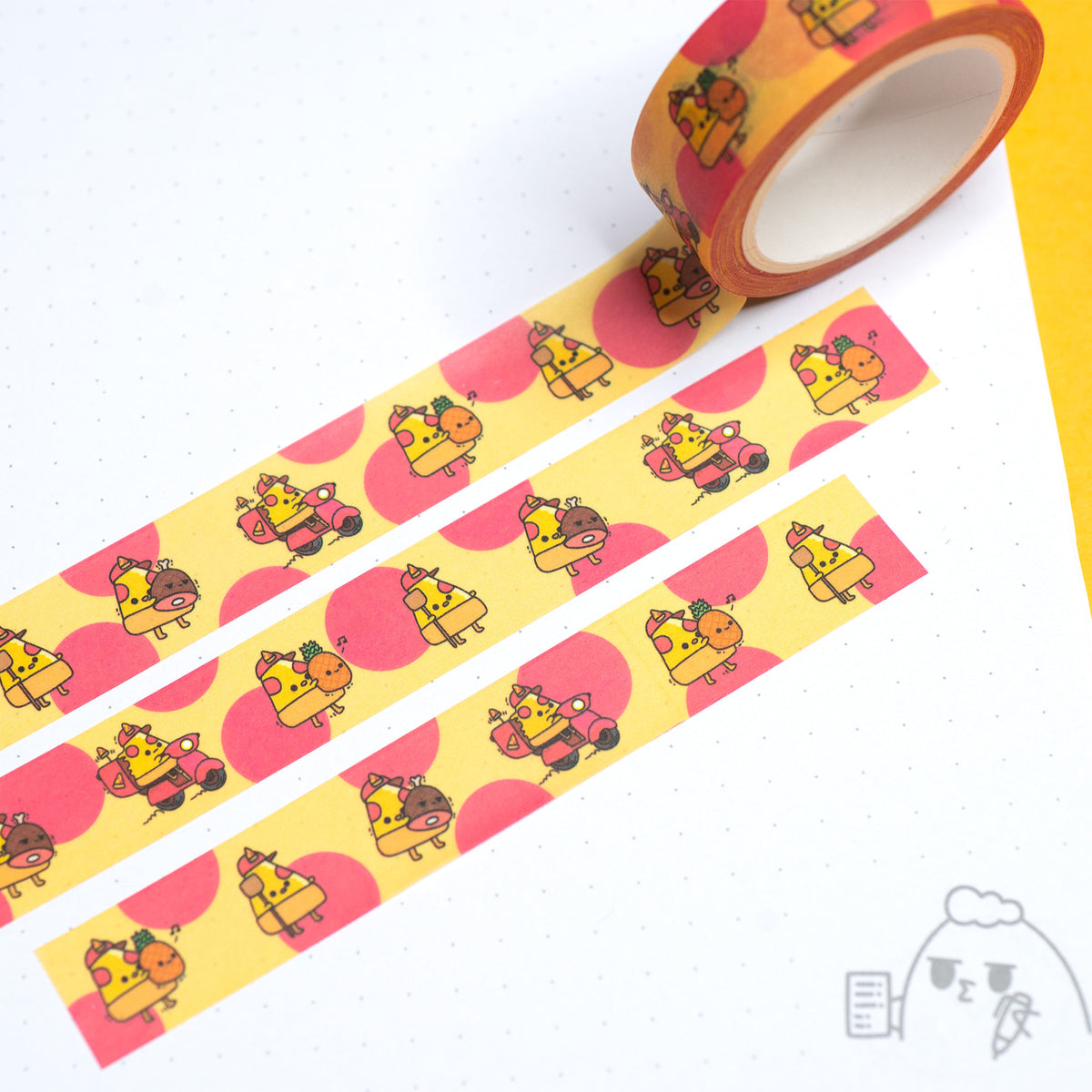 Pizza The Pizza Washi Tape – Robot Dance Battle