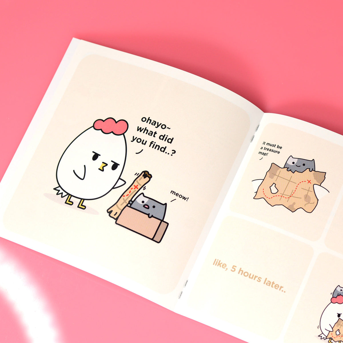 Grumpy Chicken Comic Book - Chicken Meets the Neko! – Robot Dance Battle